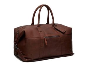 8719241002934 - Wax Pull Up Portsmouth Weekender Reisetasche Leder 53 cm brown