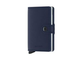 8718215287421 - Miniwallet Original Kreditkartenetui Geldbörse RFID Leder 65 cm navy