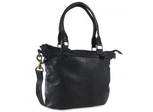 4046478026537 - Anchor Love Bianca Schultertasche Leder 34 cm dark ash