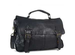 4046478022126 - Cool Casual Bodil Aktentasche Leder 35 cm Laptopfach dark ash