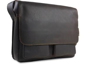 4250394922686 - Hunter Nick Messenger Leder 37 cm Laptopfach vintage brown