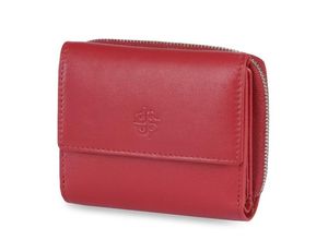 4056278166630 - Bali 1 Geldbörse RFID Schutz Leder 10 cm red