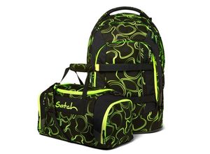 4251349612959 - satch Set aus pack + Sporttasche-Green Supreme