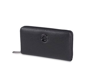 8032803666062 - MANDARINA DUCK Langbörse Leder Reißverschluss für Damen schwarz