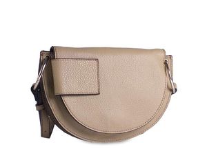 4251634289682 - FredsBruder Olivia Umhängetasche Leder 25 cm muddy taupe