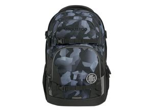 4047443495860 - coocazoo PORTER Schulrucksack Grey Rocks-Grey Rocks