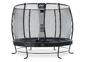 8719743251304 - Exit Toys - exit Elegant Premium Trampolin ø305cm mit Deluxe Sicherheitsnetz - schwarz - Schwarz