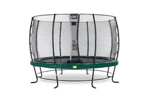 8719743250871 - Elegant Trampolin ø366cm mit Economy Sicherheitsnetz - grün - Grun