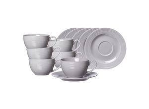 4262487293429 - Kaffeetassen mit Untertassen Levi 220 ml 6er Set