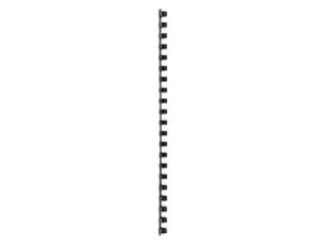 0033816097032 - Plastikbinderücken CombBind 4028175 schwarz US-Teilung 21 Ringe auf A4 10mm 0033816097032 4028175 100 Stück