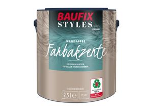 4014505073274 - BAUFIX Farbakzente kaschmirbraun seidenmatt 25 Liter Bunte Wandfarbe