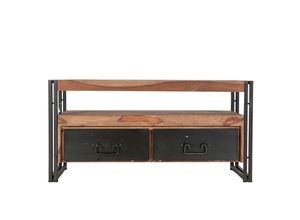 4059865165092 - Lowboard Panama Akazie Kommode Sideboard TV Fernseher Hifi Wohnzimmer Schrank