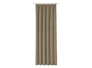 4004567133498 - Vorhang WIRTH B-Holmsund Gardinen Gr 160 cm Kräuselband 132 cm grau (taupe) Kräuselband Gardine