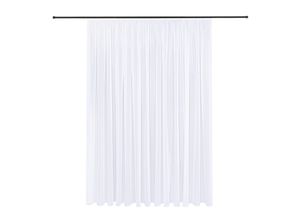 4007863653097 - Gardine Martina Gr 3 weiß Gardinen 245cm Smokband 300cm Polyester Pflegeleichte Effekt-Voile-Webware B300cm H245cm