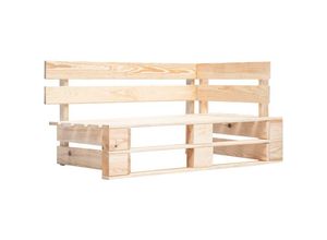 8719883692937 - Bonnevie - Outdoor-Eckbank Paletten Holz vidaXL435087