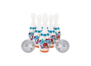 8693461064227 - Pilsan Bowling Mini 06422 Kinder Bowlingspiel mit 6 bunte Kegeln und 2 Kugeln