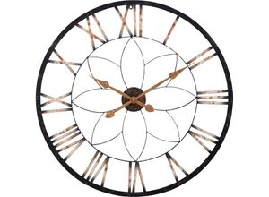 4897056396944 - Wanduhr HEINE HOME Wanduhren Gr B H 80 cm x 80 cm schwarz Wanduhren