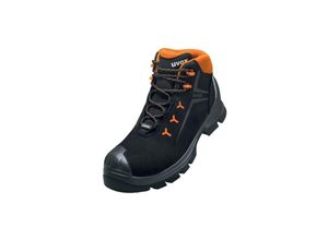 4031101829333 - 2 gtx macsole® 6525243 esd Sicherheitsstiefel S3 Schuhgröße (eu) 43 Schwarz Orange 1 Paar - Uvex