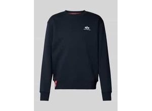 4059146142194 - Sweatshirt mit Label-Print Modell BASIC