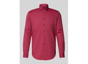 4068444844808 - Slim Fit Business-Hemd mit Kentkragen