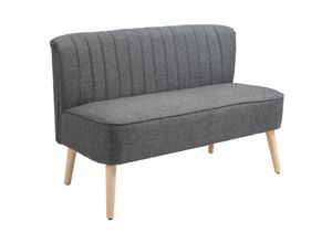 4251774989787 - Stoffsofa als 2-Sitzer 117 x 565 x 77 (BxTxH) Sitzmöbel Polstersofa Polstermöbel Wohnzimmer