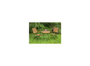 4033662995359 - Schlossgarten Set 3tlg 2 Schlossg arten Klappsessel mit hoher Lehne 1 Schl