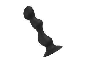 4049369011070 - Dildo mit innenliegenden Kugeln aus Silikon 19 cm