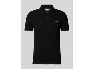 3614037530125 - Slim Fit Poloshirt aus Baumwolle mit Label-Patch