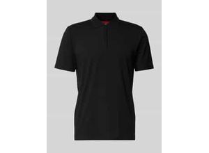 4063538452204 - Regular Fit Poloshirt mit Label-Detail Modell Dekok