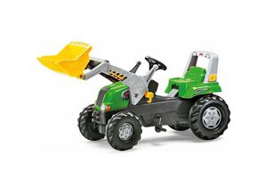 4006485811465 - Trettraktor rt mit Frontlader verstellbarer Sitz Flüsterlaufreifen - Rolly Toys