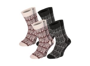 4032071096237 - Chili Lifestyle Wollsocken CLASSIC super warm 4 Paar Schafwolle Winter