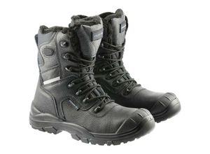 5902801289040 - Hogert - Högert Sicherheitsstiefel Wetter S3 sb src mit Stahlkappe 42 - Schwarz