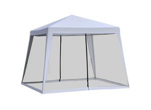 4251774943123 - Pavillon mit Moskitonetz 300 x 300 x 235 cm (LxBxH) Gartenzelt Partyzelt Festzelt Gartenpavillon