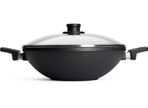 4032525621329 - Wok WOLL MADE IN GERMANY Nowo Pfannen Gr Ø 32 cm + Höhe 15 cm schwarz Woks von Hand gegossen Ø 32 cm Induktion Made in Germany