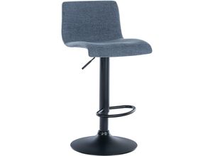 4251756490850 - Barhocker Branford I Modern Höhenverstellbar Mit Lehne I Metallgestell Bequemer Sitz I Küchenstuhl Oder Esszimmerstuhl