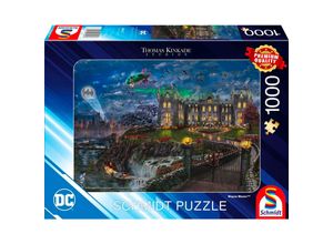 4001504584276 - Thomas Kinkade Studios DC Comics Wayne Manor Puzzle