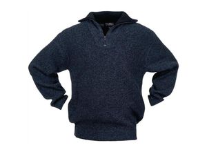 4031973064887 - FP - scheibler Pullover Größe l schwarz   blau-meliert - 8368-L