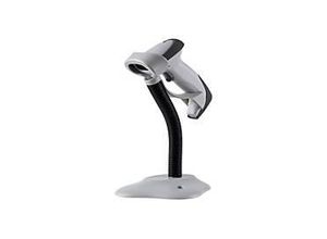 0655222934833 - KP1101 Advanced Plus 1D Barcode-Scanner Kabelgebunden 1D Laser Schwarz Grau Hand-Scanner inkl Standfuß USB RJ45 RS232