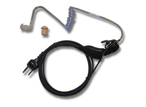 4251605251212 - Vhbw - Headset kompatibel mit Kenwood TK-270G TK-272G TK-3100 TK-3101 TK-378G TK-388G TK-2170 TK-3170 Funkgerät