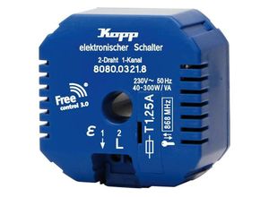 4008224634724 - KOPP Funkempfänger 8683MHz UP 230V AC fSchalter 808003218