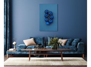 4047809884994 - Acrylglasbild QUEENCE Elfi Bilder Gr B H 70 cm x 50 cm Acrylglasbild Strand Hochformat 1 St blau Acrylglasbilder