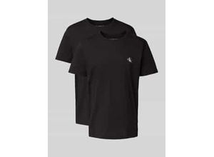 8720107698635 - Regular Fit T-Shirt aus reiner Baumwolle