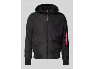 4059146168132 - ALPHA INDUSTRIES Jacken Herren Mikrofaser schwarz Uni & Uninah