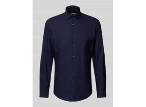 4068444843078 - Slim Fit Business-Hemd mit Kentkragen