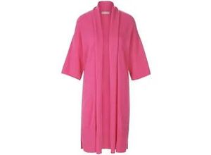 4065691358645 - Strickmantel aus 100% Premium-Kaschmir pink 46