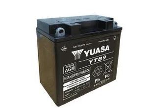 5050694049552 - YUASA YTB9 12V 9Ah 95A Starterbatterie 10Ah für MASH MOTORCYCLES