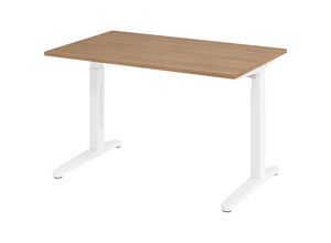 4032062169315 - PRO XTRA XB 12 WW Schreibtisch - 120 x 80 Nussbaum höhenverstellbar