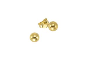 4006046277365 - Paar Ohrstecker CELESTA 333 Gold Kugel 5mm Ohrringe Gr ONE-SIZE Gold gelb Damen Ohrstecker