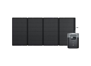 0756893003917 - ECOFLOW Delta 2 Max + 400W Solarpanel - BUNDLE