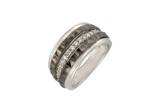 4006046210232 - Silber Ring 925 - Sterling Silber Zirkonia weiß Glänzend (Größe 060 (191))